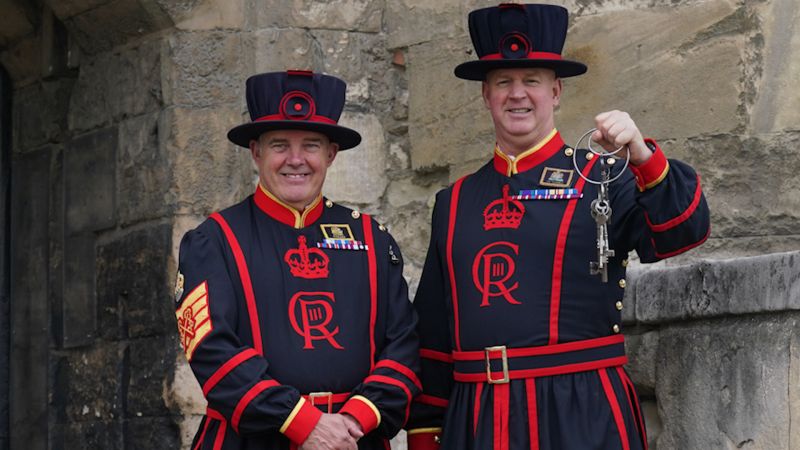 New era for the Tower of London with new Chief Yeoman Warder and Yeoman Gaoler appointed